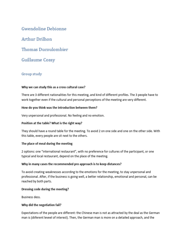 Group Study | PDF