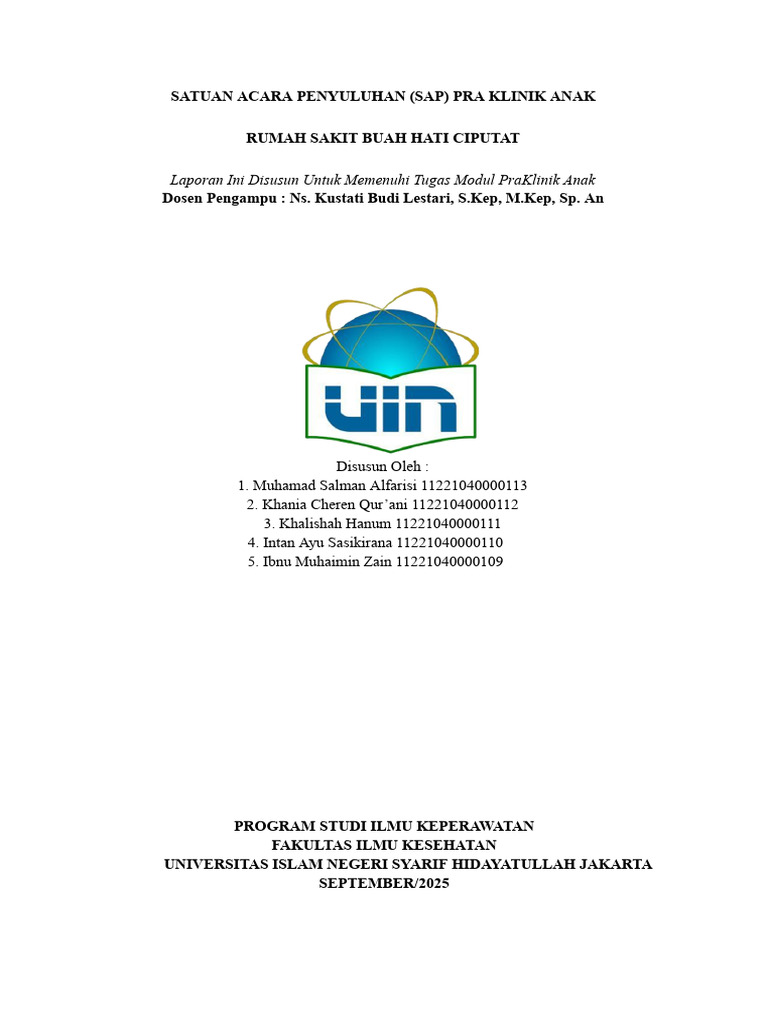 SAP PHBS Muhamad Salman Alfarisi | PDF