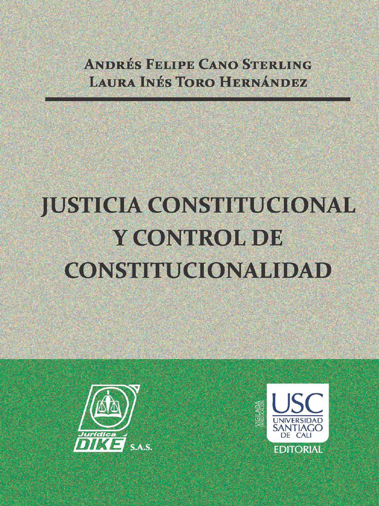 Justicia Constitucional y Control de Constitucionalidad | PDF | Caso de ...