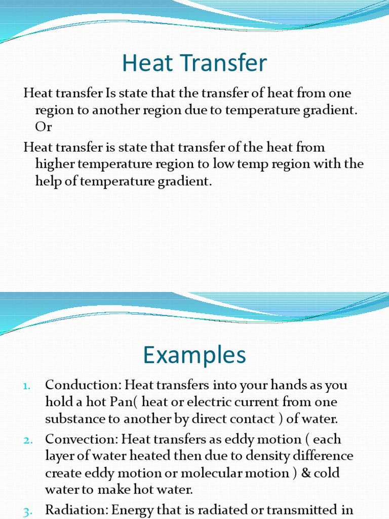 Understanding Heat Transfer Mechanisms | PDF | Thermal Conduction ...