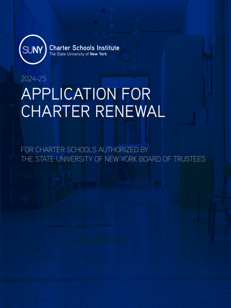 SUNY Charter Renewal Application 2024-25 | PDF | Curriculum | Academic Term