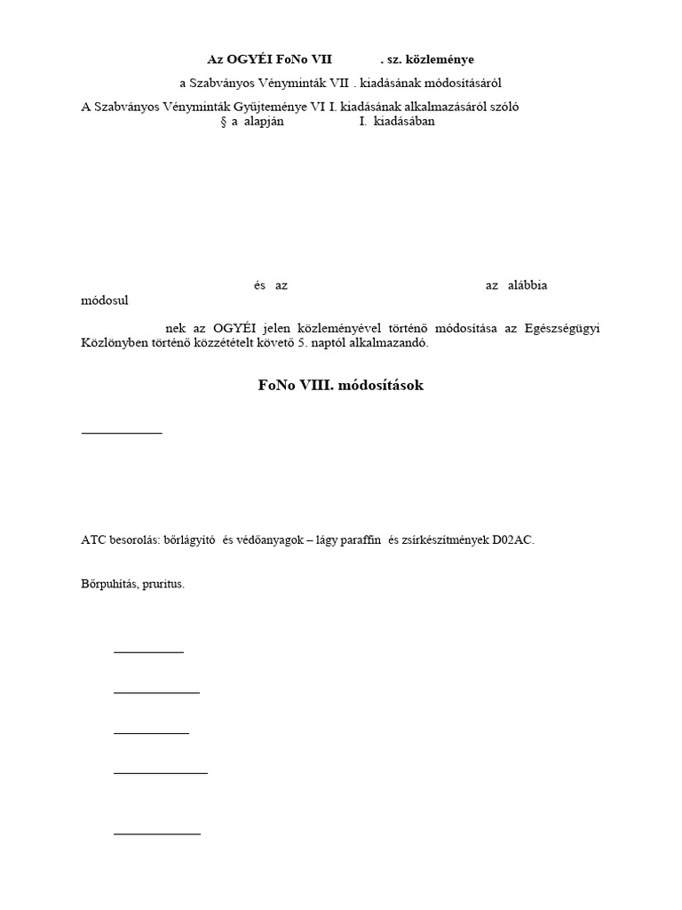 OGYEI FoNo VIII 2 2022 SZ Kozlemeny KK | PDF