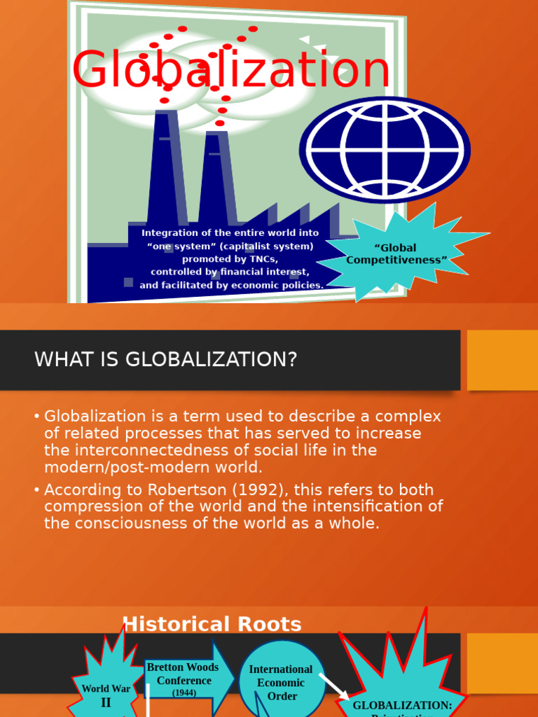 Globalization Edited | PDF | Globalization | Urbanization
