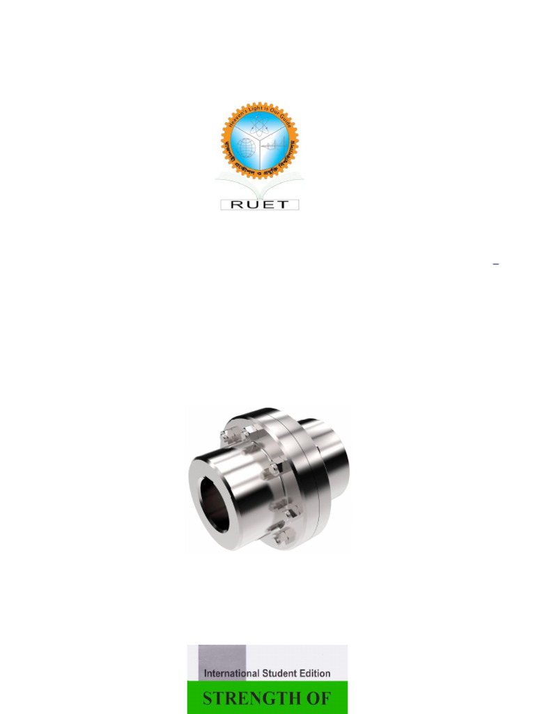 Flange Bolt Couplings (1) | PDF | Screw | Stress (Mechanics)
