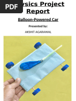 Balloon-Powered Car and Newton's Laws | PDF | Force | Newton's Laws Of ...