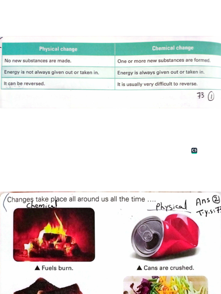 Class 7th Science CH 05 and 06 | PDF