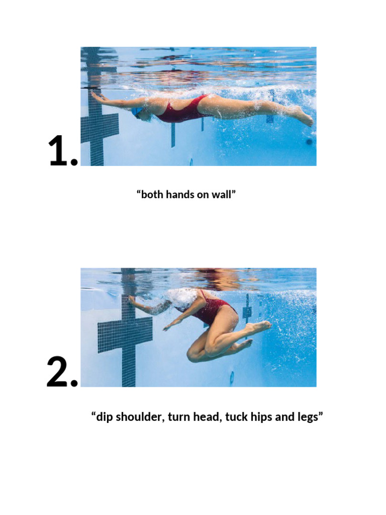 Swimming Instructions Breast Stroke Turn | PDF