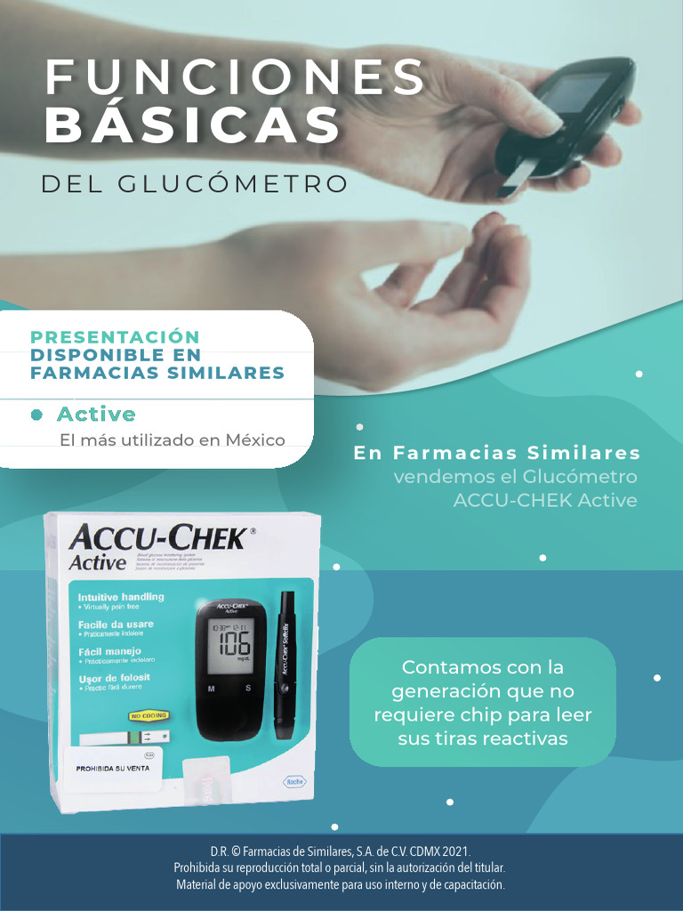 Cuadernillo Glucometro Digital ACCUCHEK | PDF | Informática