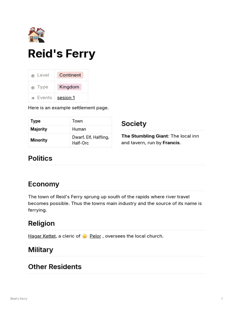 Reids Ferry | PDF