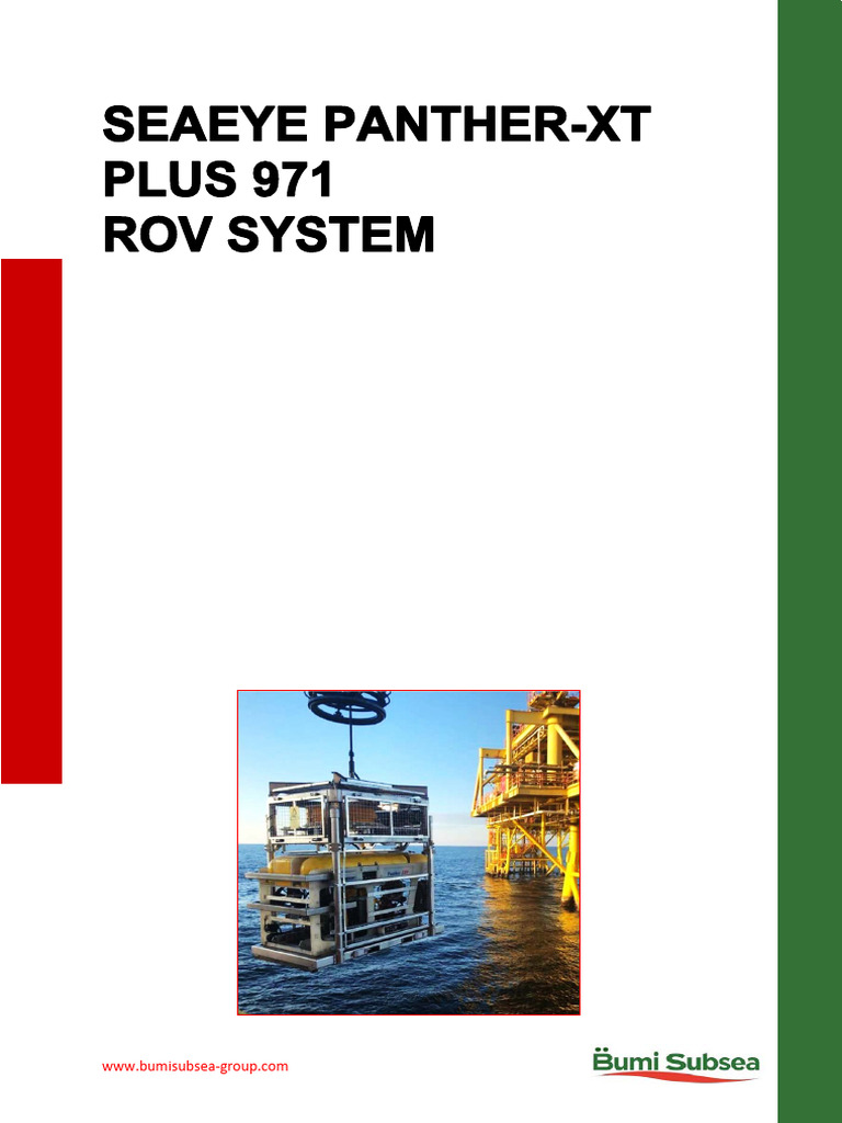 Seaeye Panther-XT Plus ROV Overview | PDF