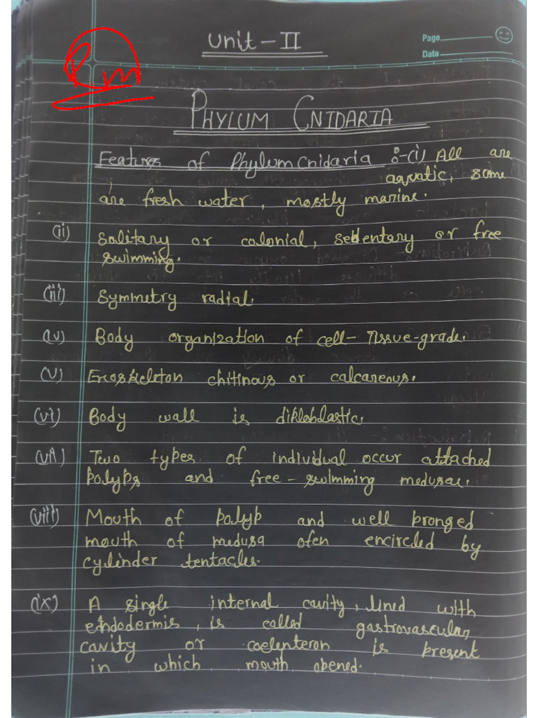 Unit 2nd Zoolagy First Year Notes ? | PDF