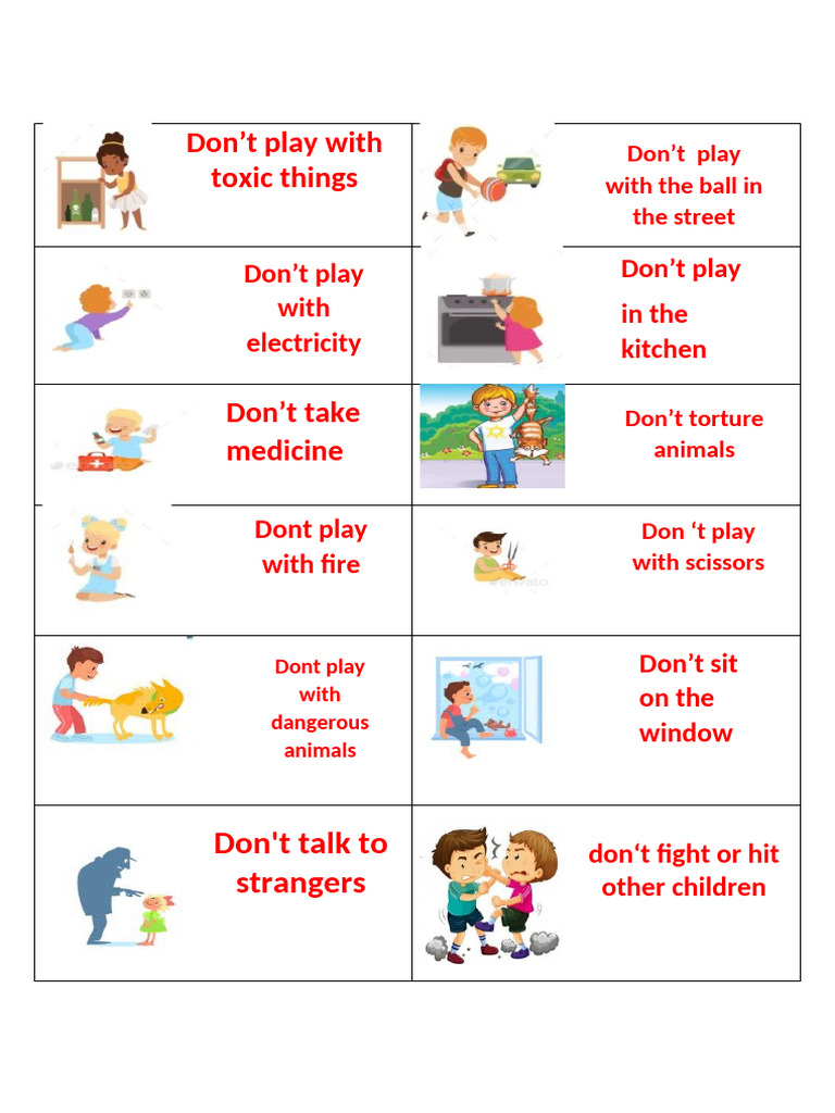 Don't Play With | PDF