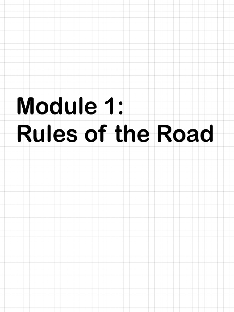 Driving School Notes | PDF | Traffic | Driving