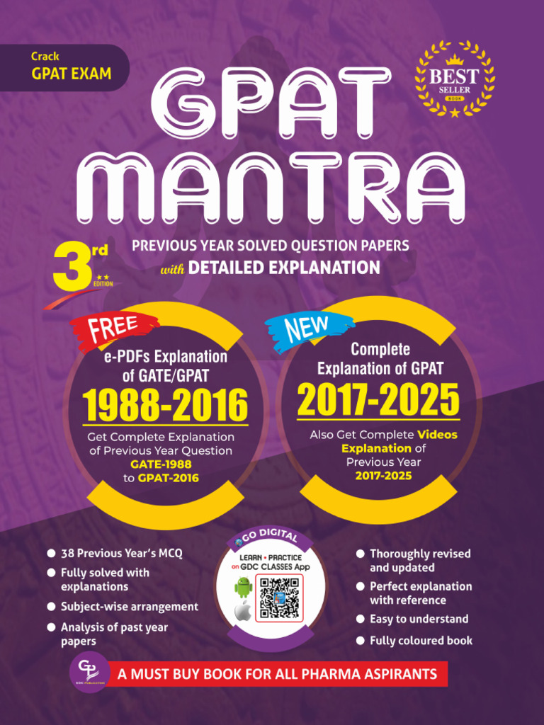 GPAT Mantra Book PDF Download Guide | PDF | Tablet (Pharmacy)