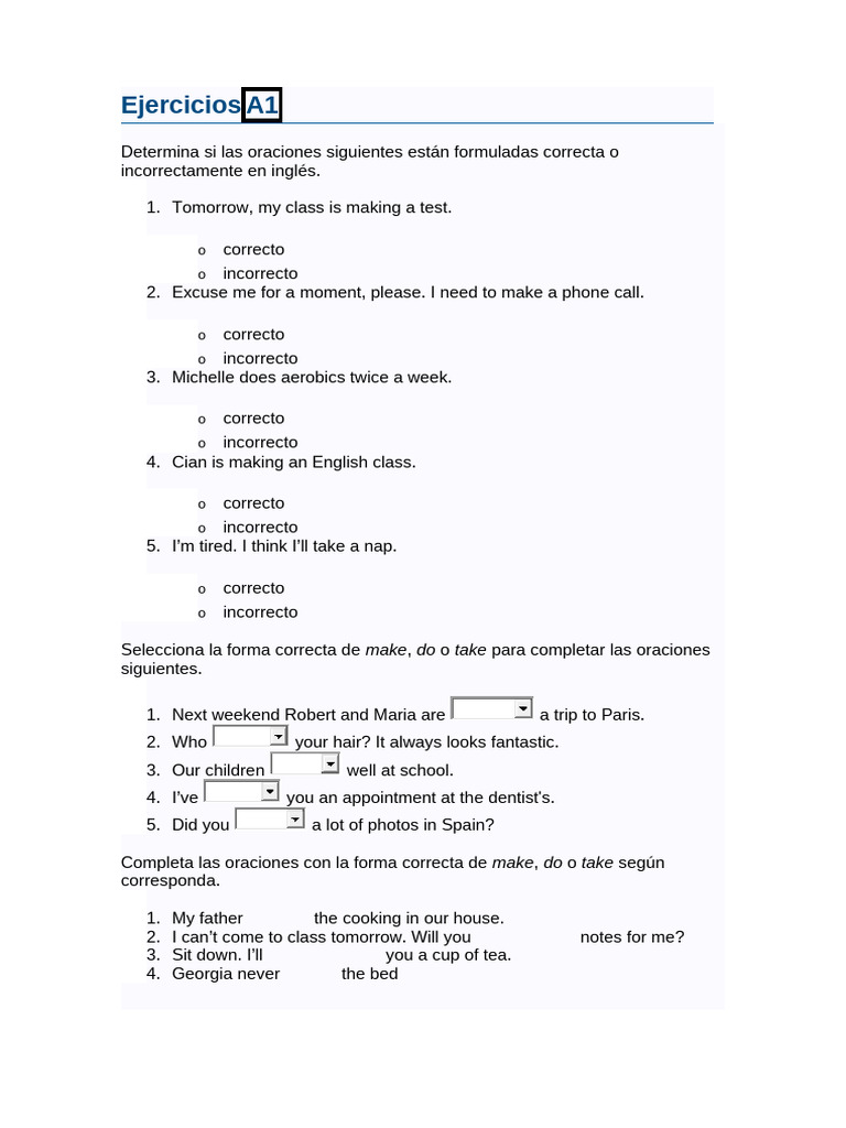Make - Take and Do | PDF