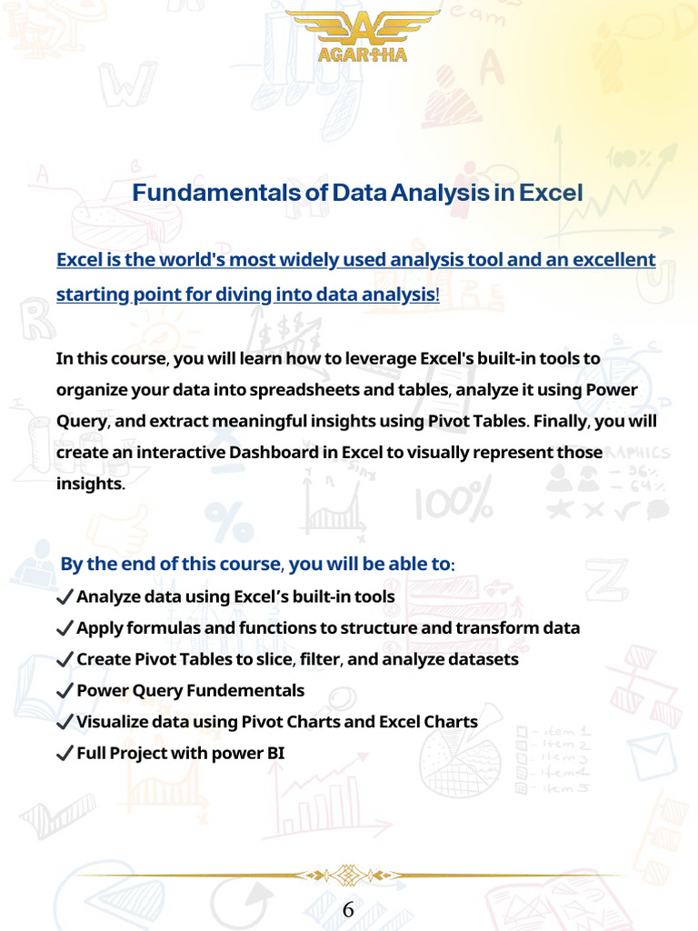 Fundamentals of Data Analysis in Excel and Power BI | PDF | Data Analysis | Microsoft Excel