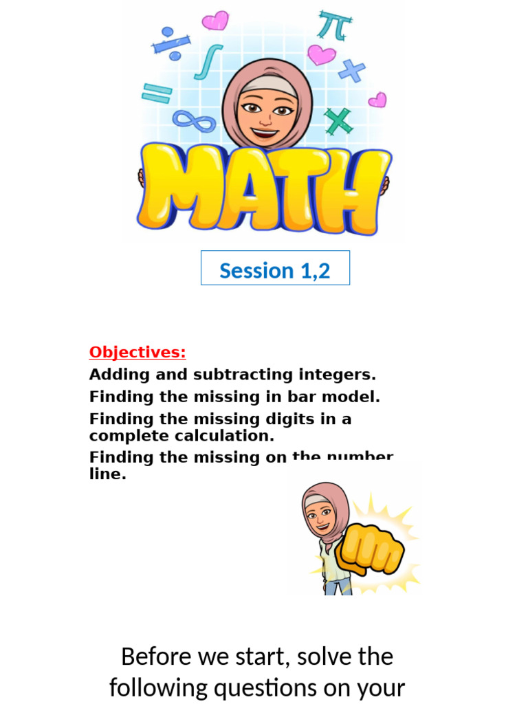 U2S1 - Adding and Subtracting Numbers | PDF | Mathematics | Arithmetic