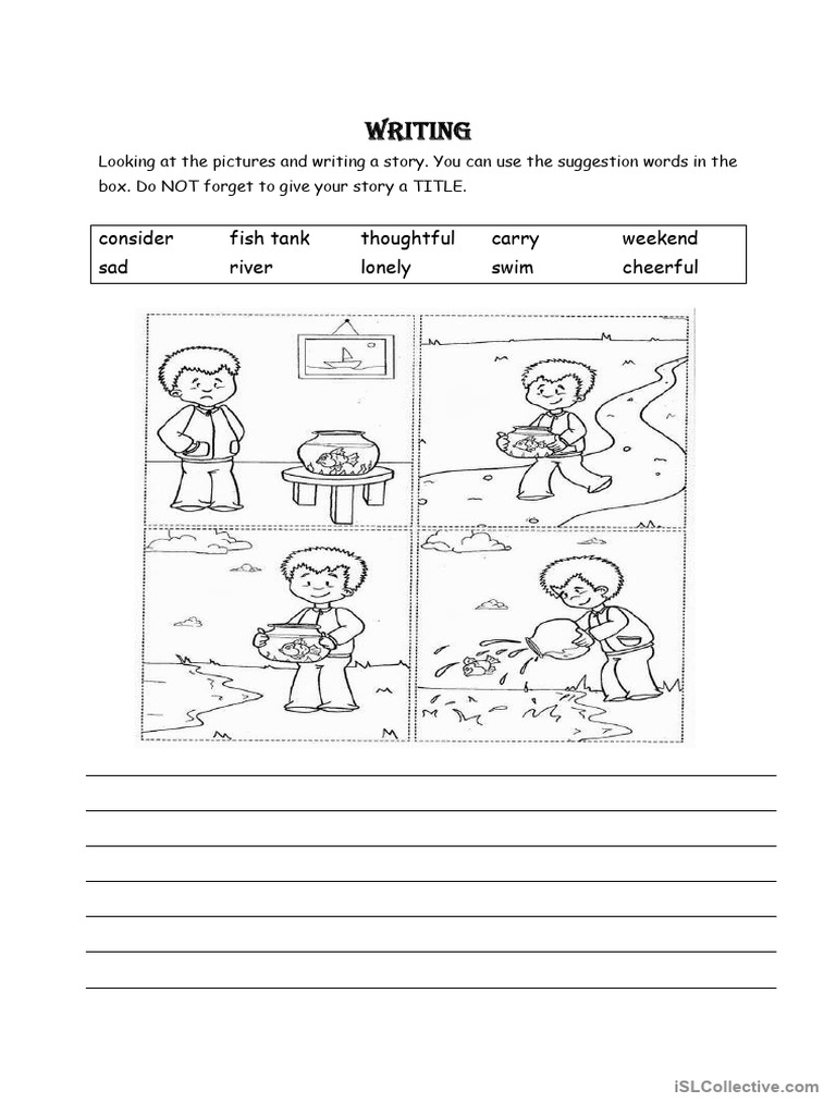 Story Writing Prompts with Pictures | PDF