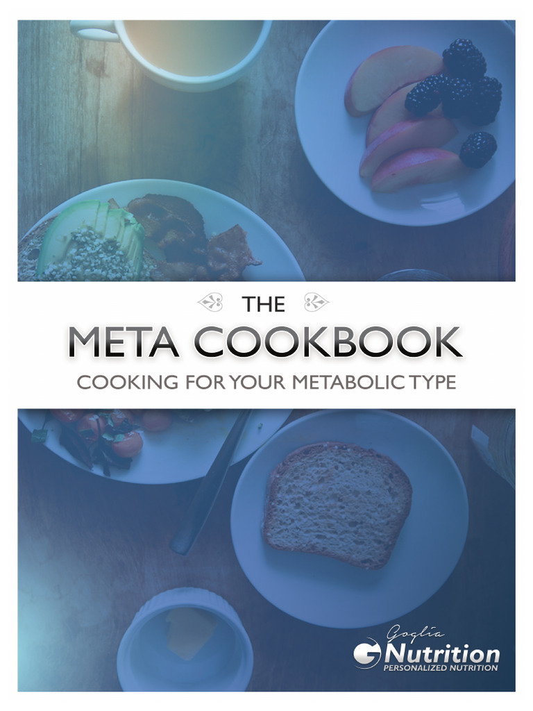 G Plans Meta Cook Book | PDF