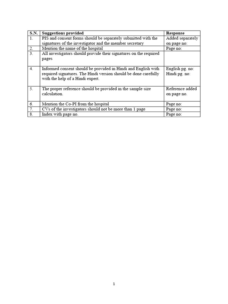 Revised Prashansa Jain Ethical Protocol No IEC.DPSRU.2024.24 | PDF | Coronary Artery Bypass ...