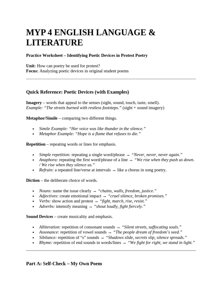 Analysing Students Original Poetry Pdf Poetry Linguistics