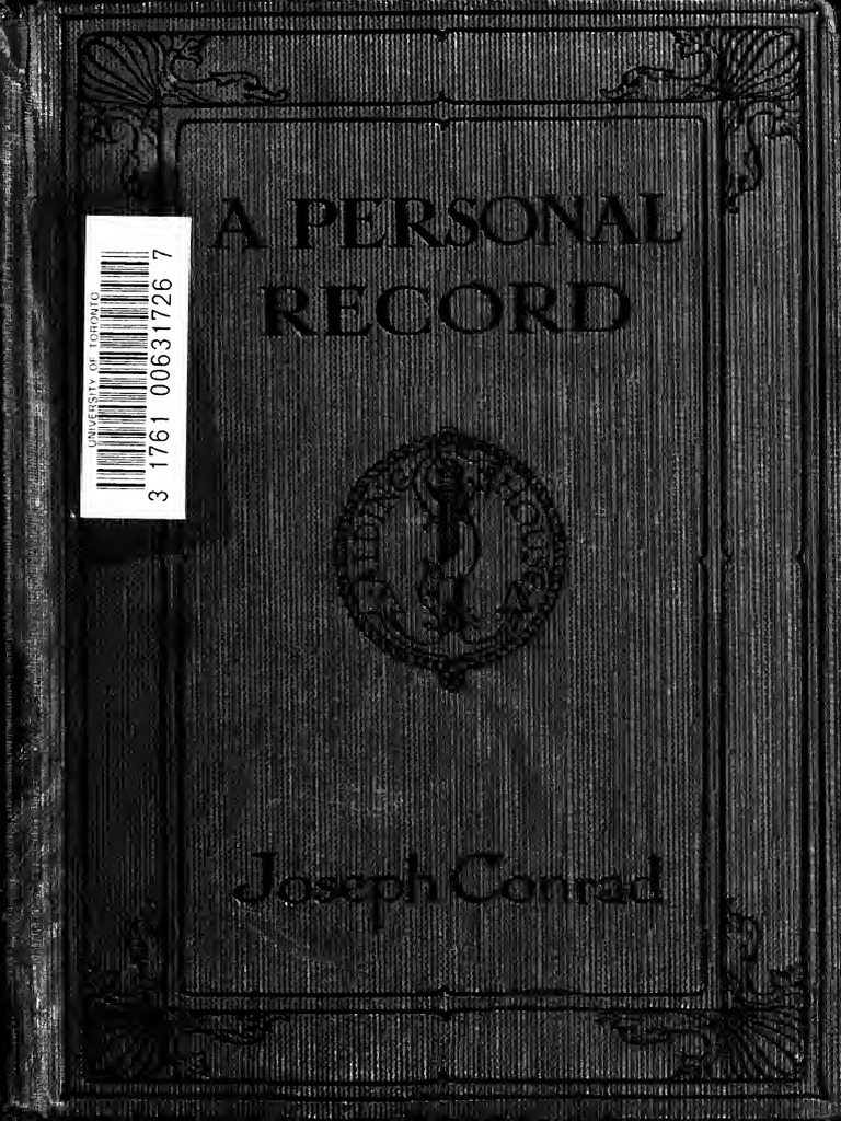 A Personal Record | PDF | Conscience