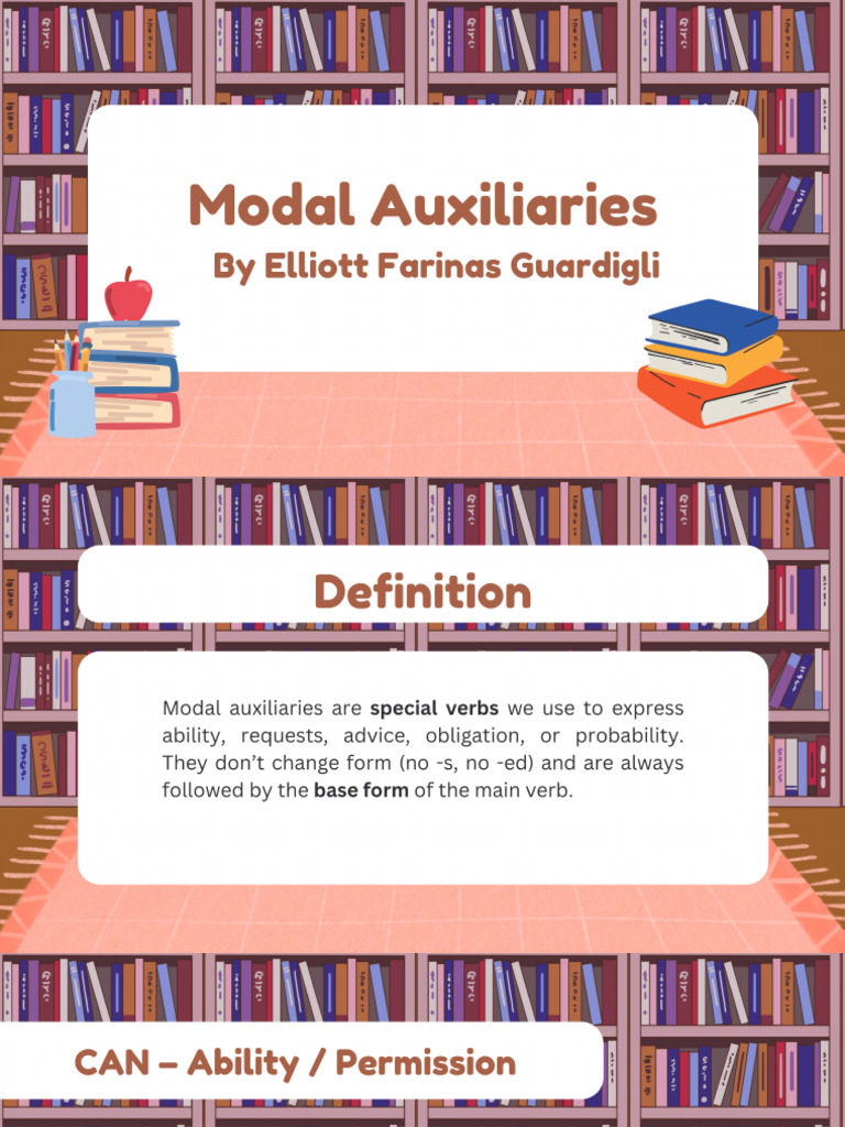 Modal Auxiliaries | PDF