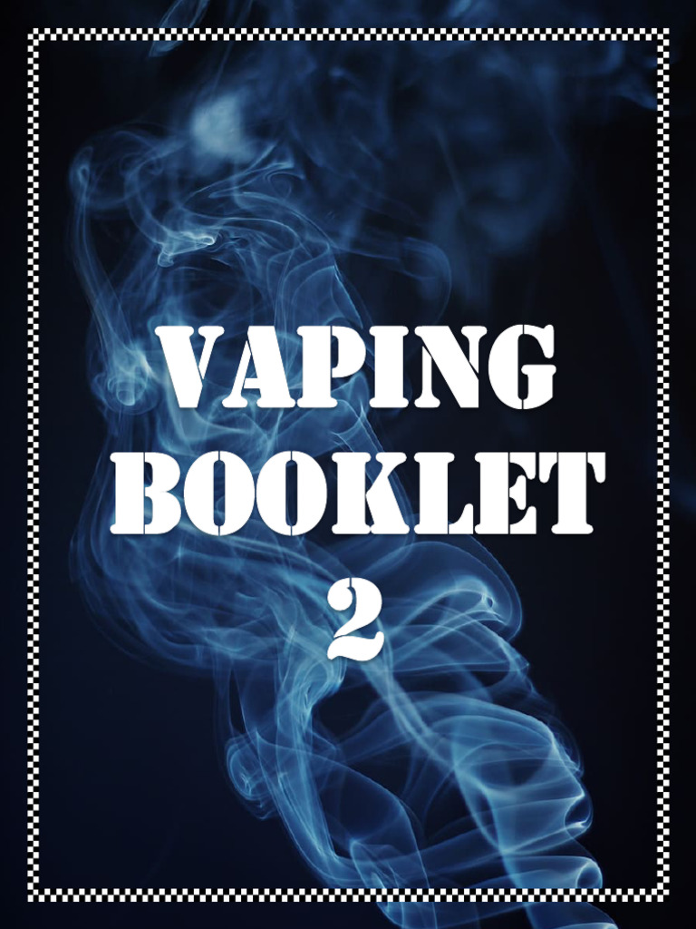 Vaping Booklet 2 QUESTIONS - Fillable | PDF | Electronic Cigarette ...