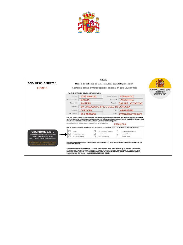 Instrucciones para Formularios LMD | PDF