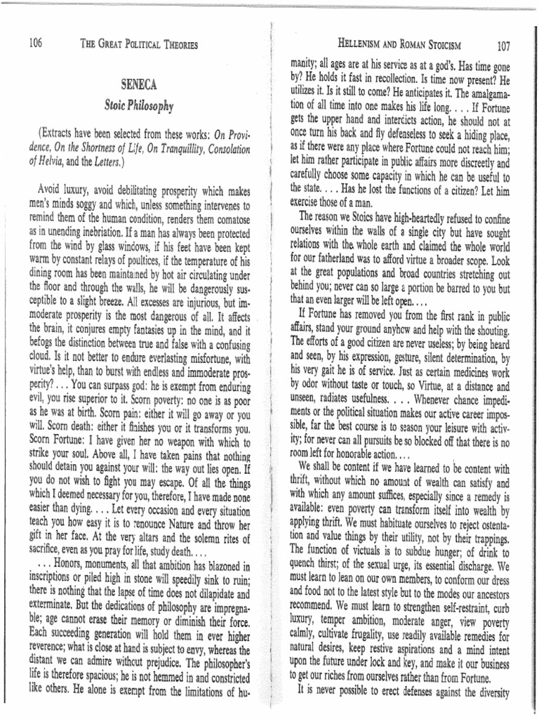 Seneca Reading | PDF