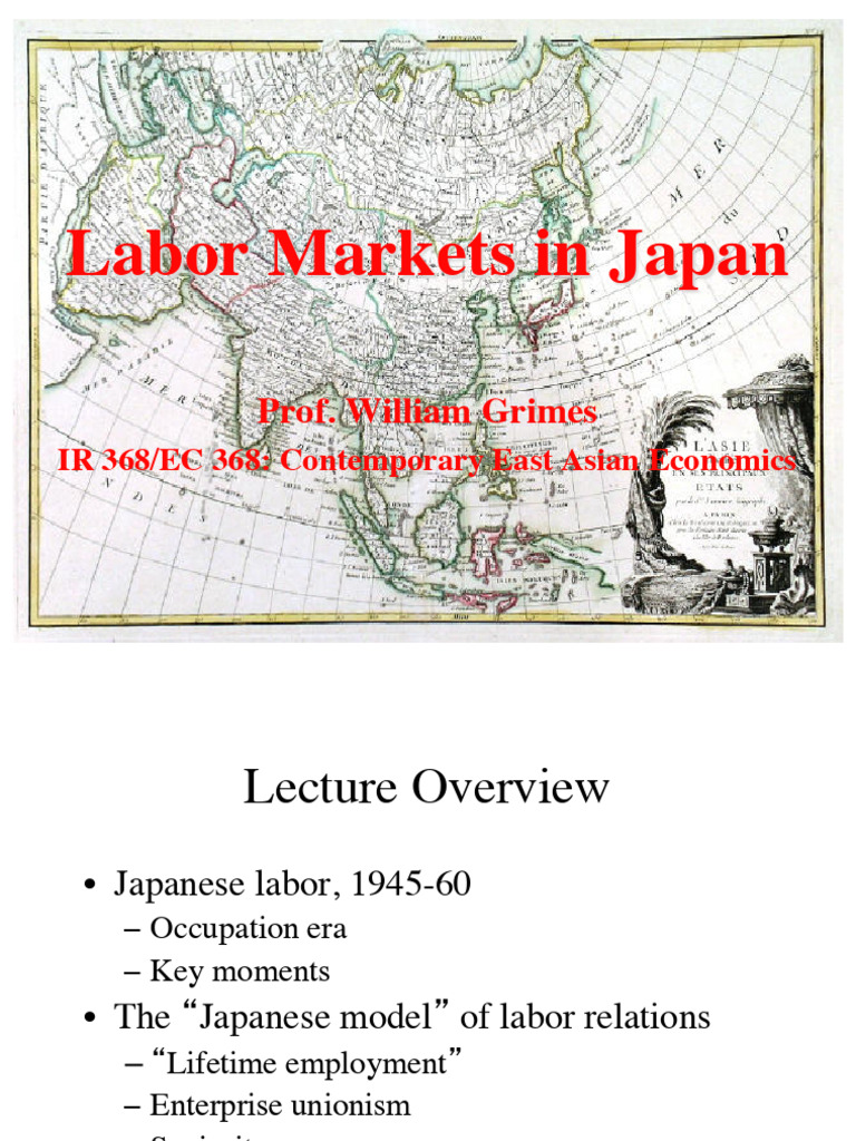 Japanese Labor | PDF