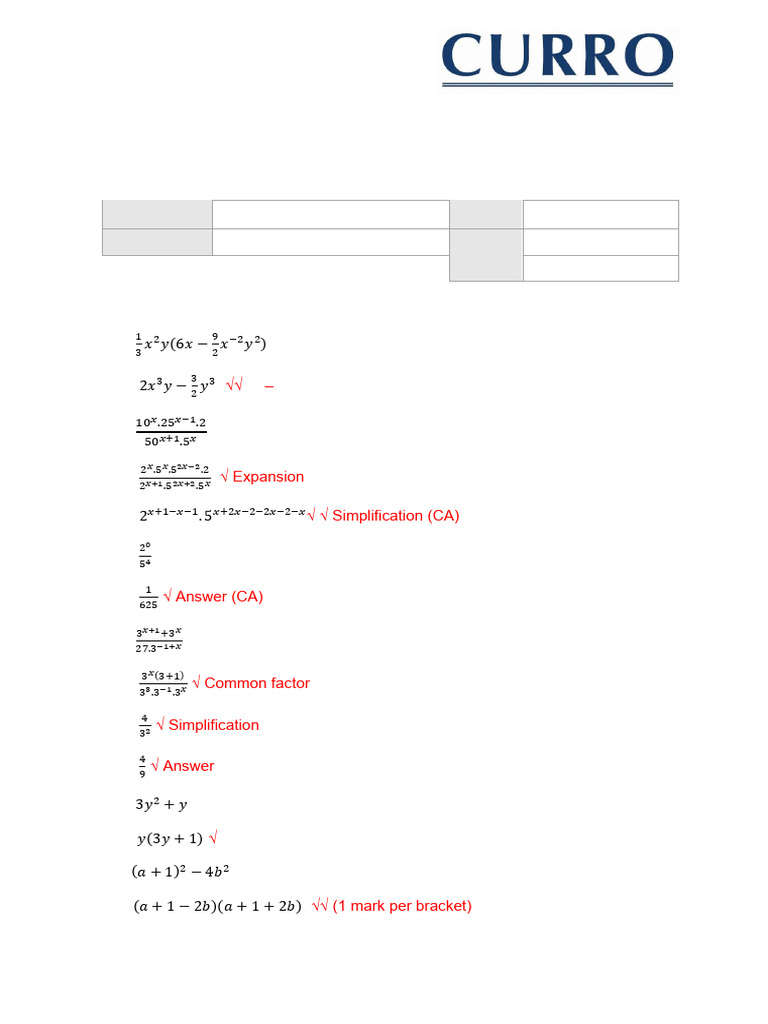 Gr10 Math P1 DigiEd MEMO Nov 2022 | PDF | Mathematics