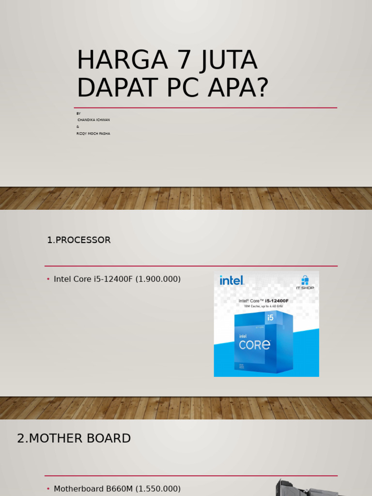 Presentasi TKJ Kls X | PDF