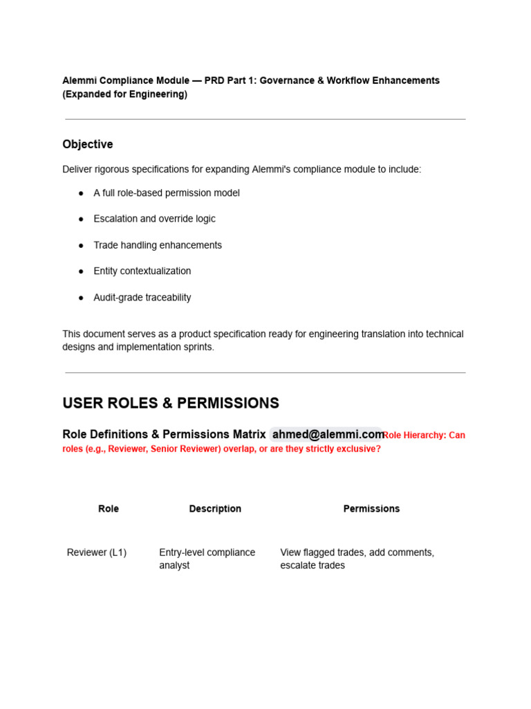 Compliance PRD Pt. 2 | PDF | Computing | Information Technology