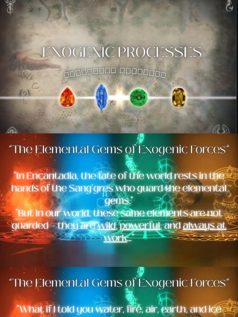 Exogenic Process | PDF