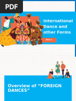 UNESCO Dance Quiz Overview | PDF | Ballet | Dances