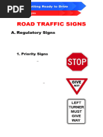 Indonesian Road Traffic Signs Guide | PDF