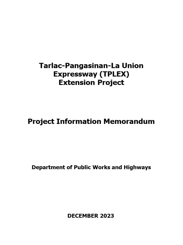 TPLEX Extension Project Overview | PDF