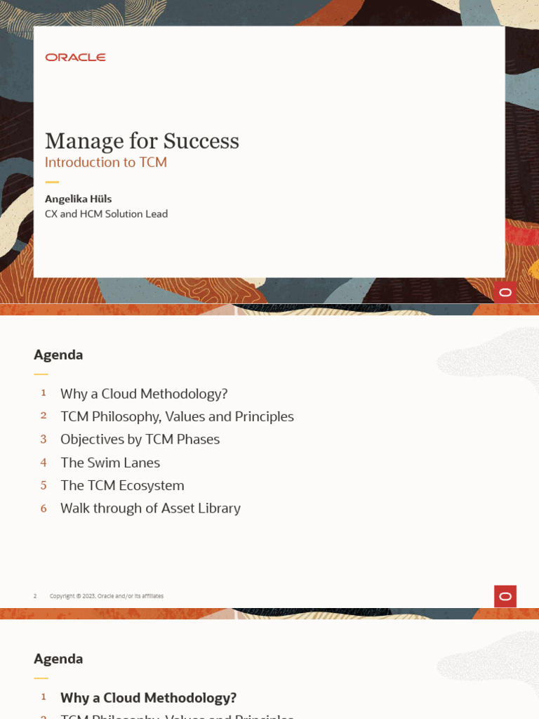 Oracle True Cloud Method Overview | PDF | Agile Software Development ...