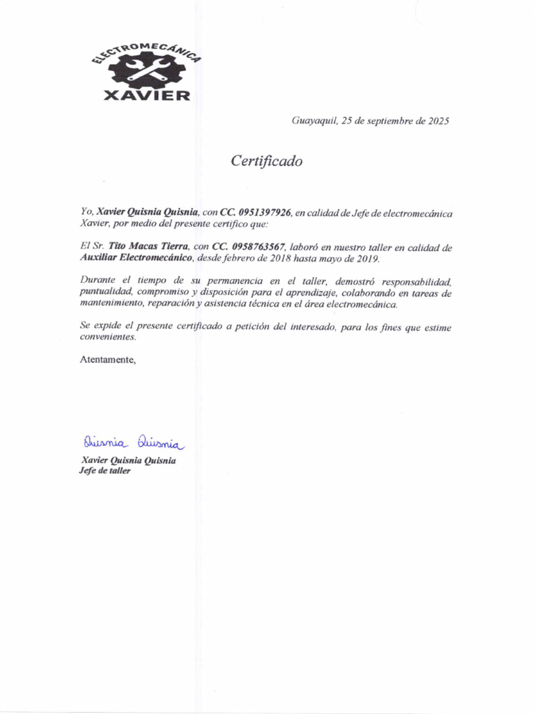 Certifica Do 2 | PDF