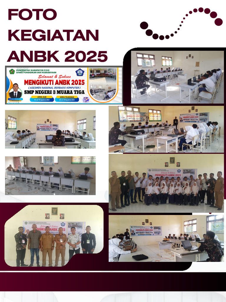 Foto Kegiatan Anbk 2025 | PDF