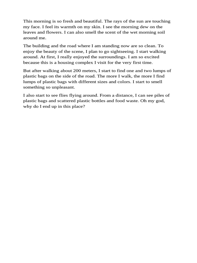 Text This Morning Is So Fresh and Beautiful | PDF
