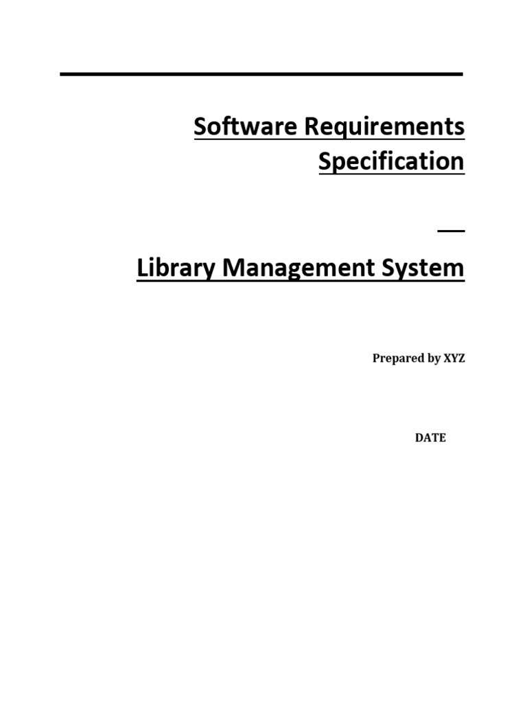 SRS (Example) | PDF | Databases | User (Computing)