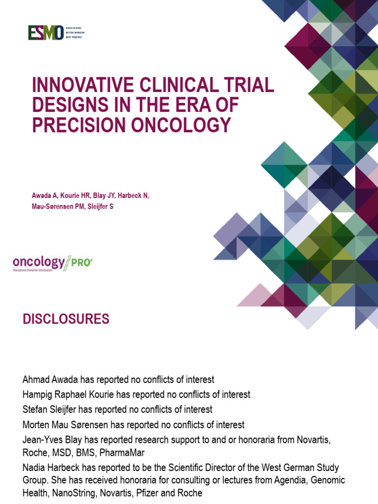 Innovative Clinical Trials in Oncology | PDF | Biomarker | Cancer