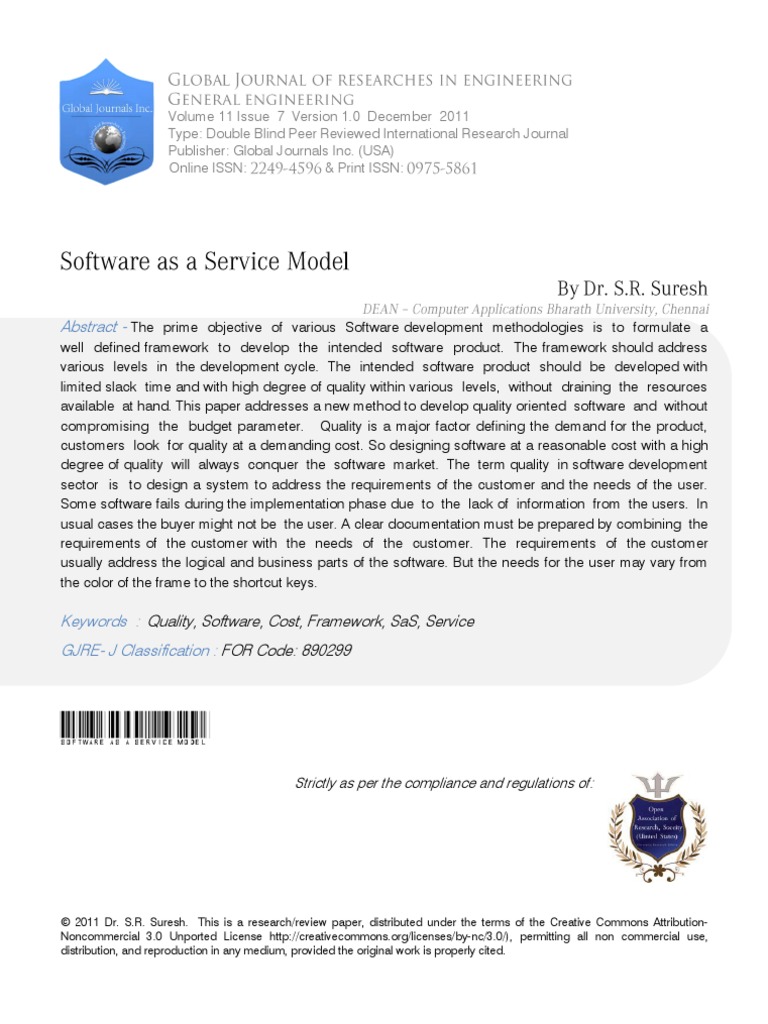 5 Software As A Service Model | PDF | Software Testing | Software As A ...