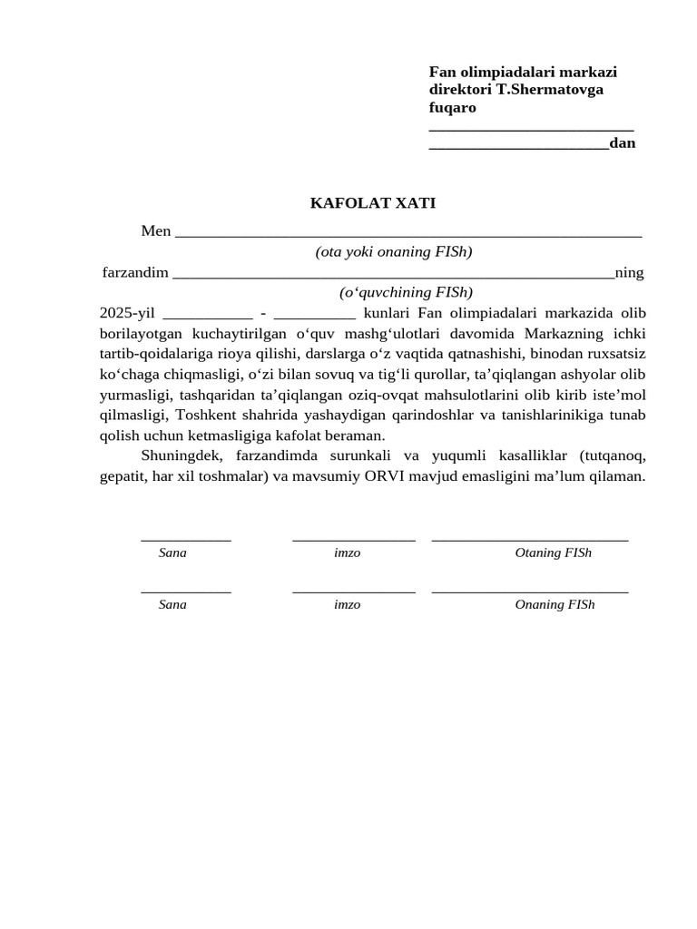 KAFOLAT XATI | PDF