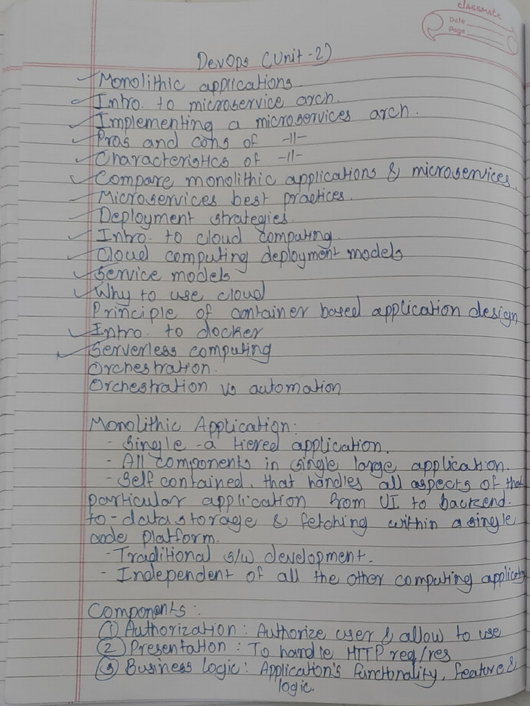 Unit 2 DevOps - Hand | PDF