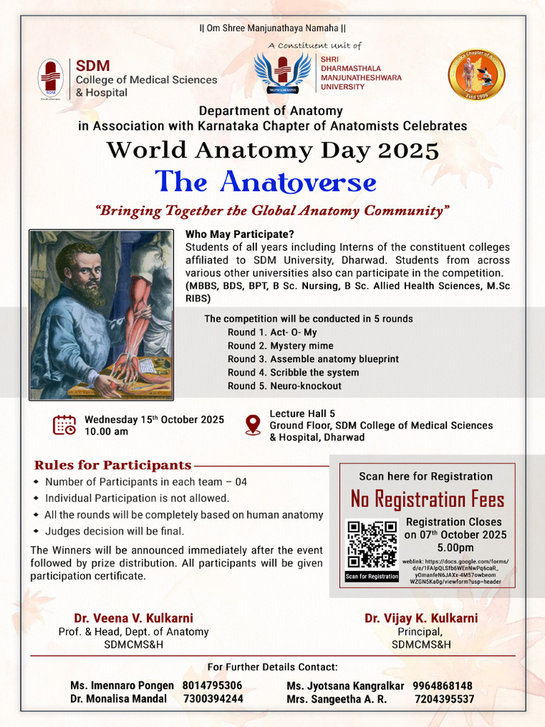 World Anatomy Day 2025 | PDF