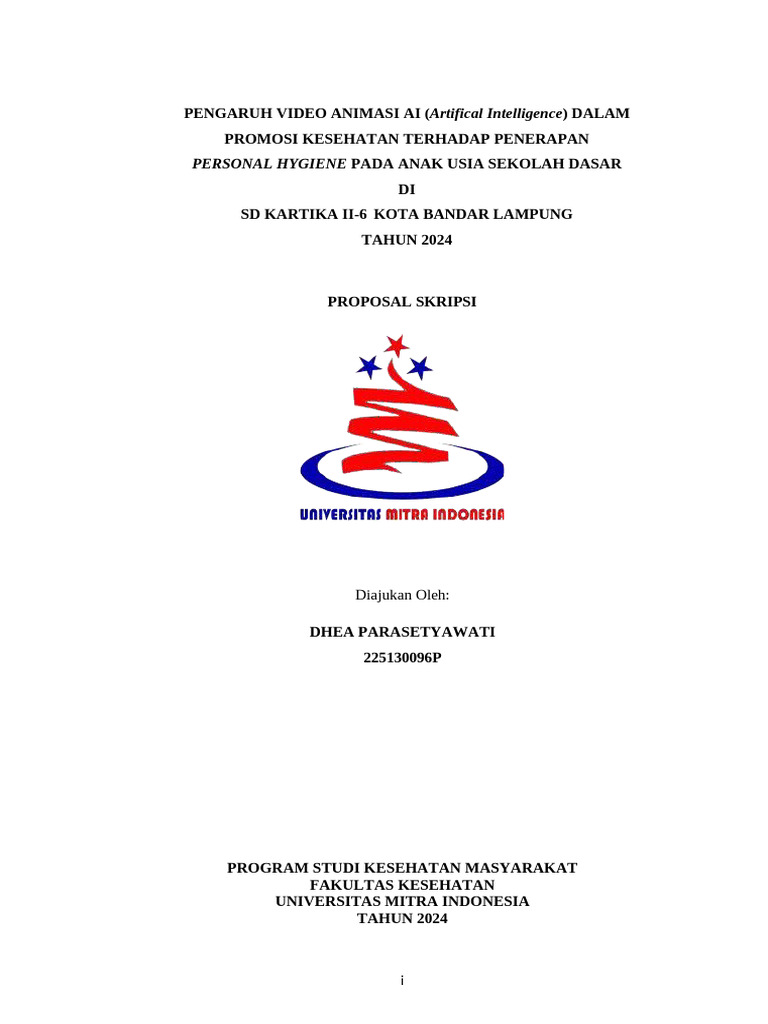 Draft Proposal | PDF