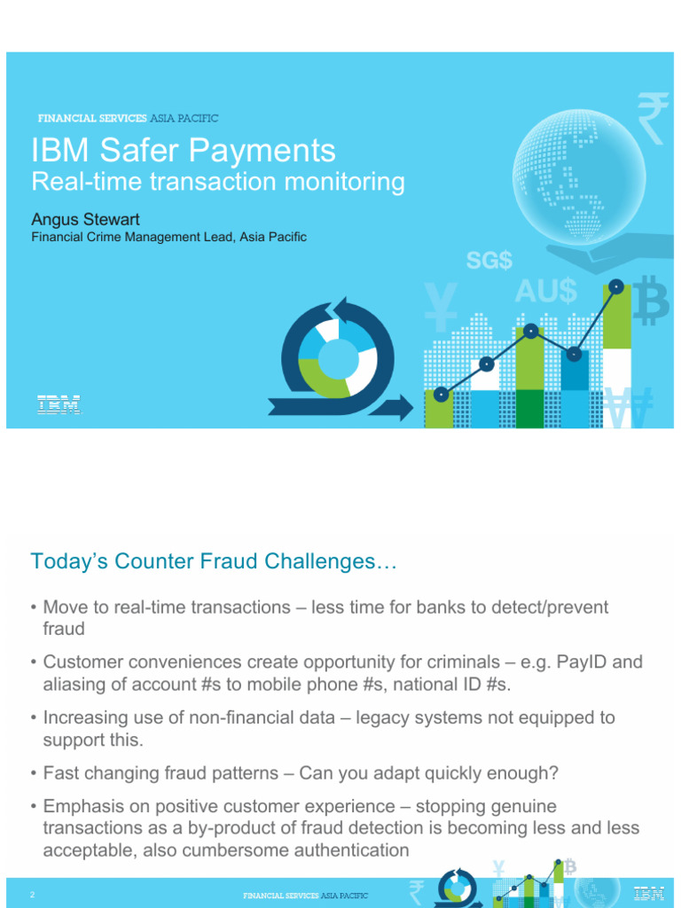 IBM Safer Payments: Real-Time Fraud Solutions | PDF | Debit Card | Emv